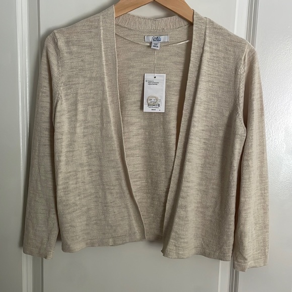 croft & barrow | Sweaters | Croft Barrow Openfront Crop Cardigan | Poshmark